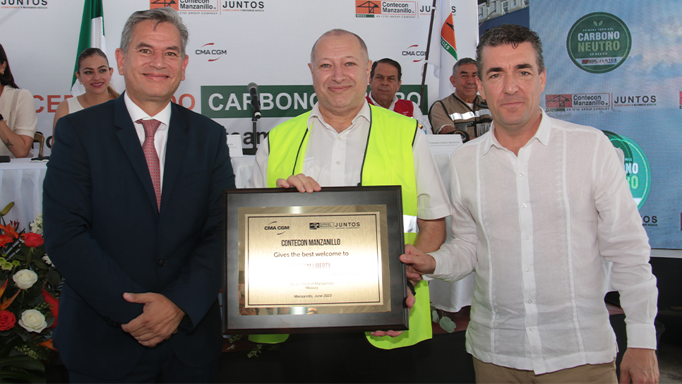 Contecon Manzanillo handles first carbon-neutral container in North ... Contecon Manzanillo handles first carbon-neutral container in North ...